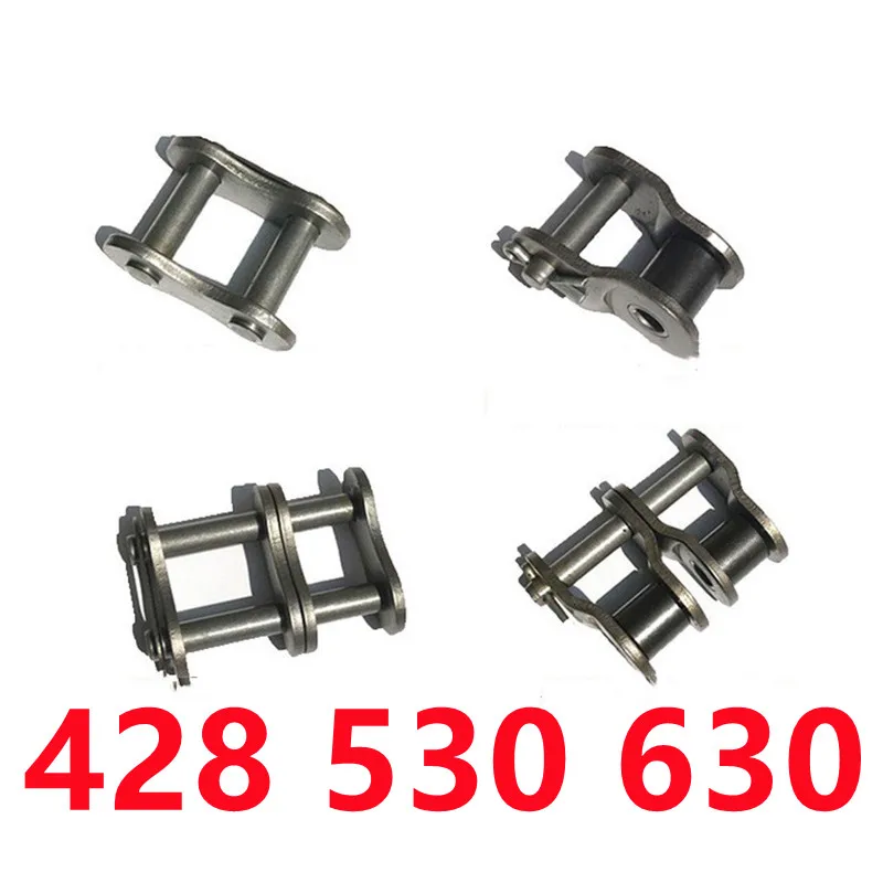 Motorcycle Chain Buckle Ring Link 428 530 630 Chain Connector Single ...