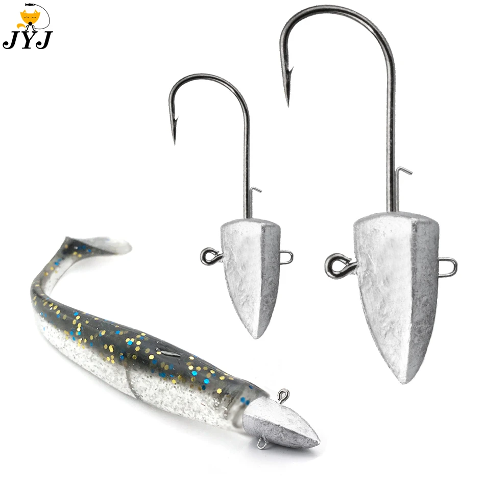 Triangle Head Ned Hooks 3.5g 5g 7g 10g 14g 21g 28g Auxiliary Hook Soft ...