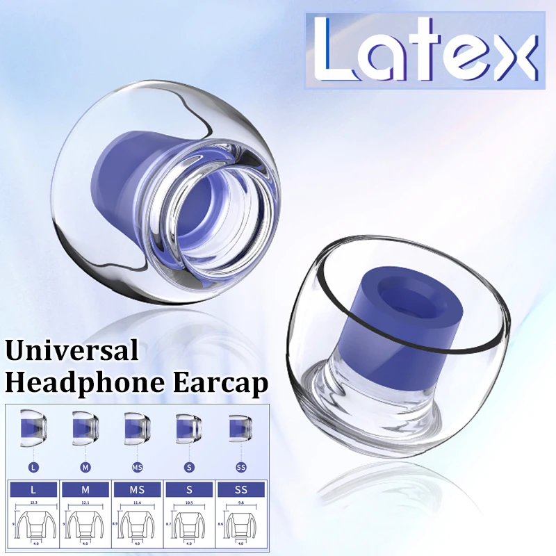 Universal-Latex-Ear-Tips-for-Sennheiser-Corrugated-Earplug-Anti ...