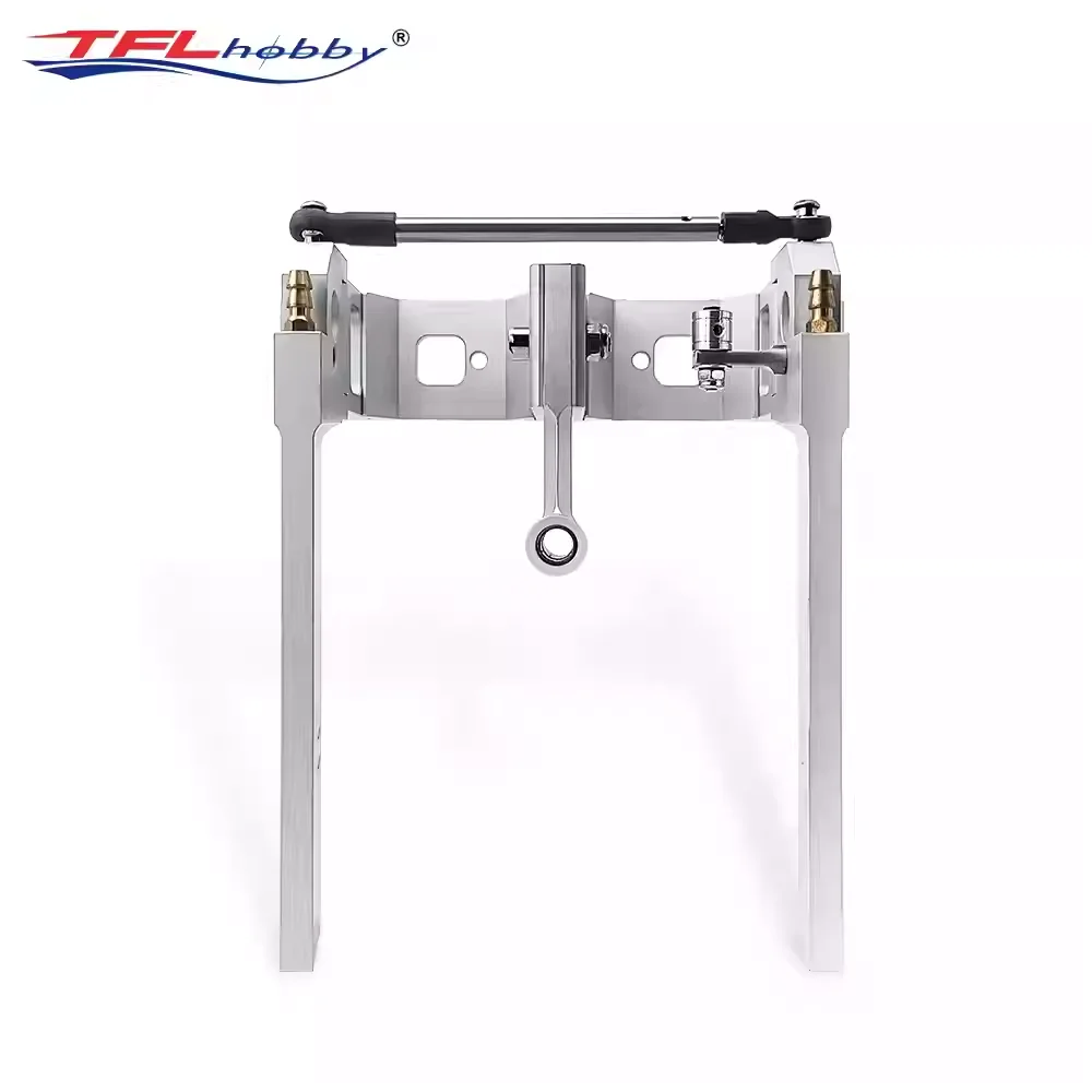 TFL140mm Dual Tail Rudder Water Absorbing Rudder Aluminum Alloy Rudder ...