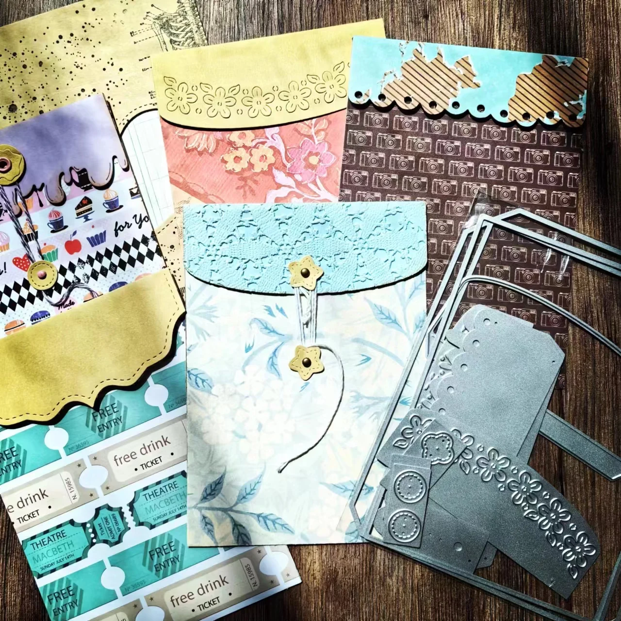 GOGOCRAFT-JM007-1-Envelope-Cutting-Dies-for-JunkJournal-Scrapbooking ...