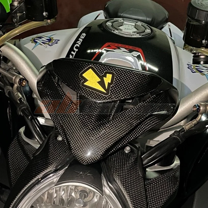 Carenagens-frontais-Full-Carbon-Fiber-tampa-da-cabe-a-MV-Agusta-Brutale ...