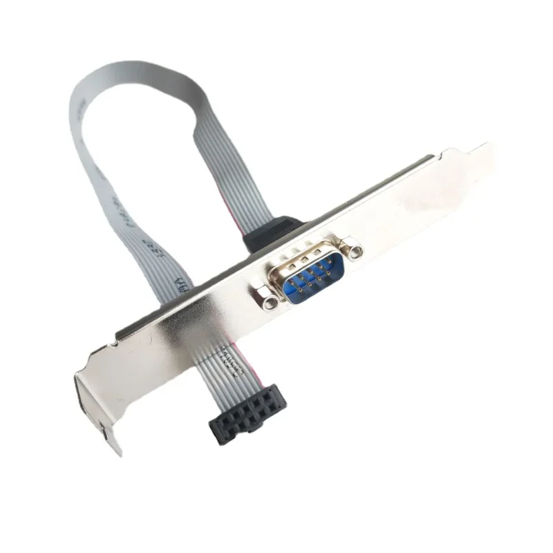 DB9-RS232-Serial-Port-Bracket-To-IDC-10-Pin-9Pin-Male-Female-Header ...