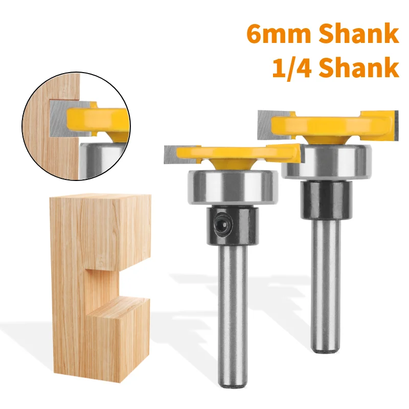 Broca-tipo-T-con-rodamiento-inferior-broca-de-enrutador-cortador-de ...