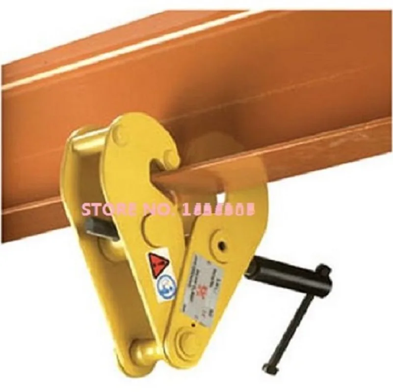 1Ton-Steel-rail-beam-clamp-electric-chain-block-hoist-I-beam-holder ...