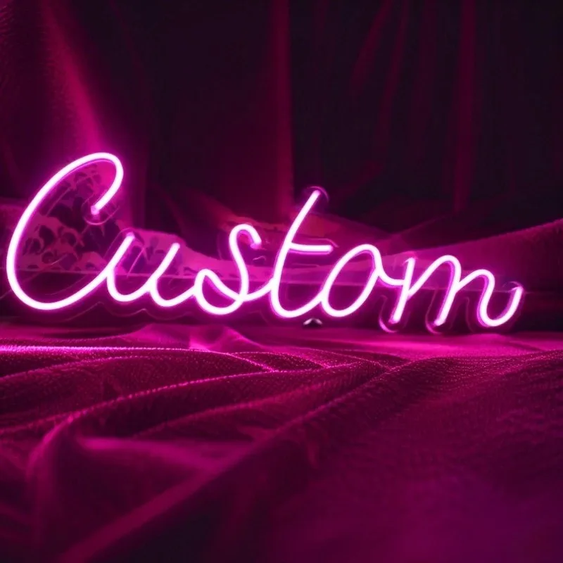 Custom Name Neon Sign - USB Dimmable LED Light, Custom Name Decor for ...