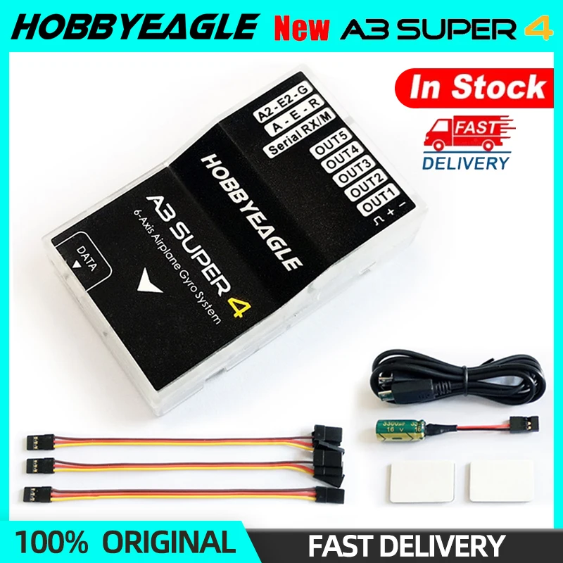 Hobbyeagle-A3-Super-4-A3S4-Super4-Flight-Controller-6-axis-Airplane ...
