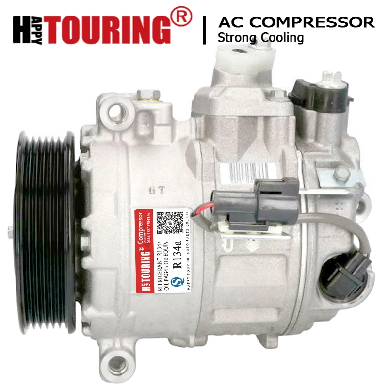 AC Compressor For Land Rover Range Rover Sport L320 4.2L 4.4L Discovery ...