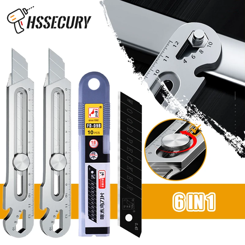 6-In-1-Multi-Function-Stainless-Steel-Premium-Utility-Knife-Holder ...