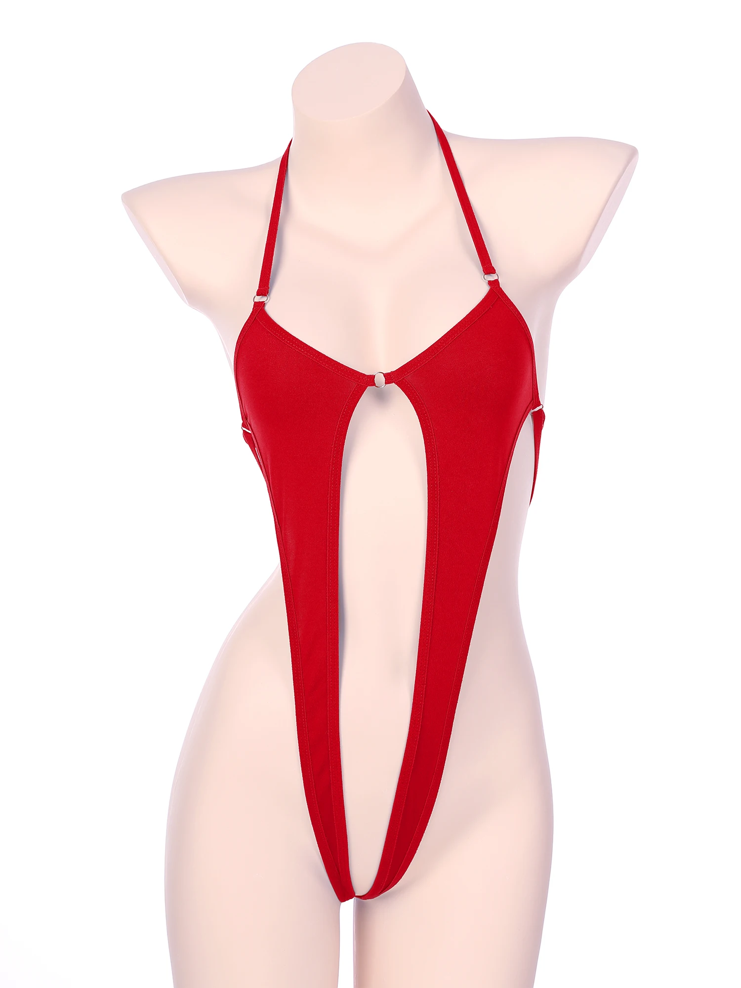 Japanese Metallic Bathing Suit Cameltoe