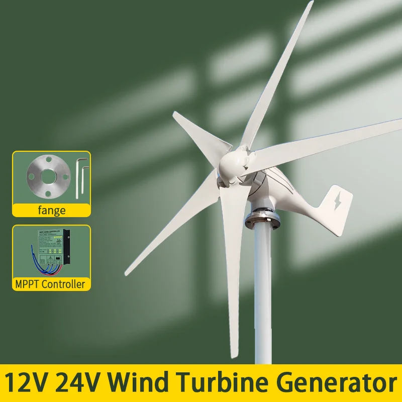 EU Delivery 3000W Wind Turbine Generator 12V 24V Power Magnetic Dynamo ...