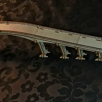 3D Puzzle Laser Cut Files 3D model of Bridge from plywood (2.85 mm ...