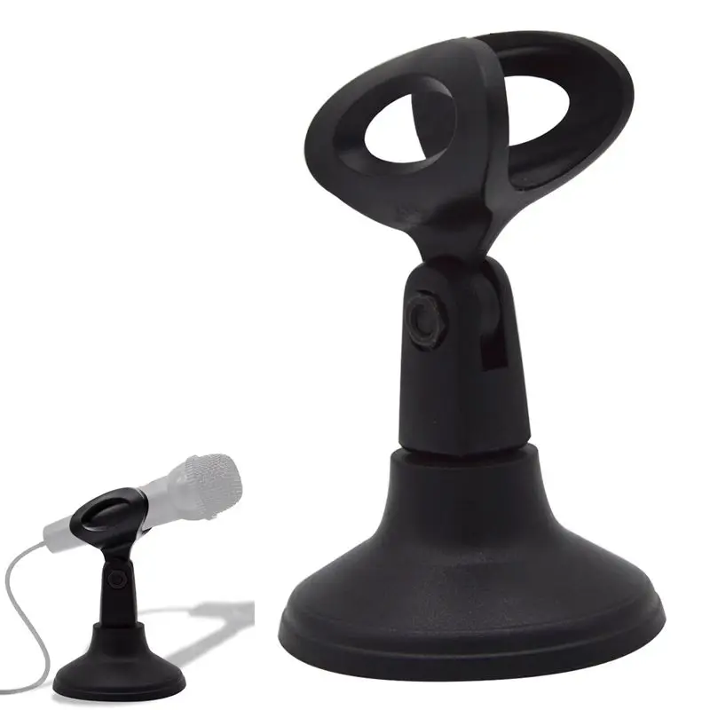 Angle Adjustable Desktop Microphone Stand Live Broadcast Conference ...