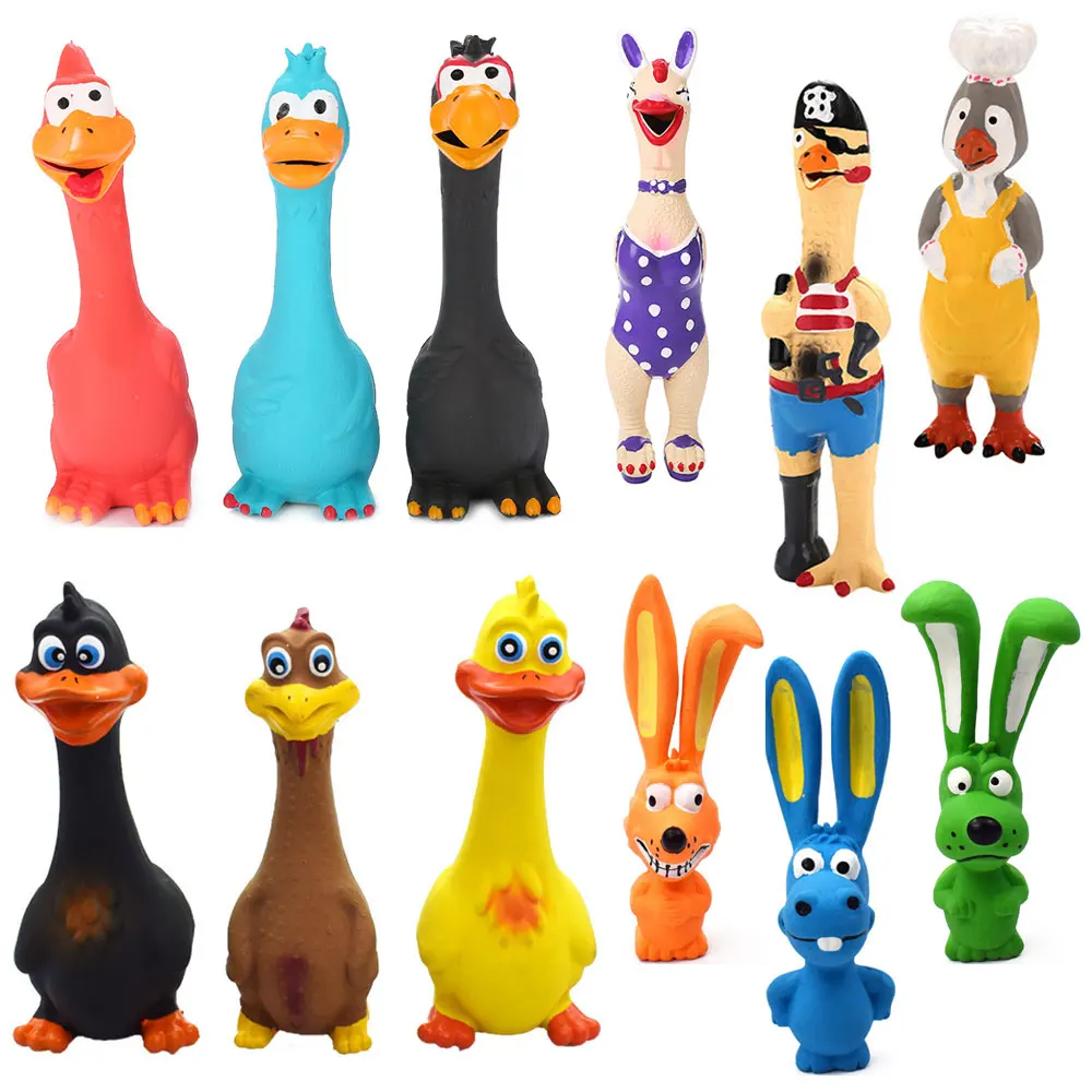 Animais-de-estima-o-brinquedos-do-c-o-gritando-frango-som-brinquedo ...