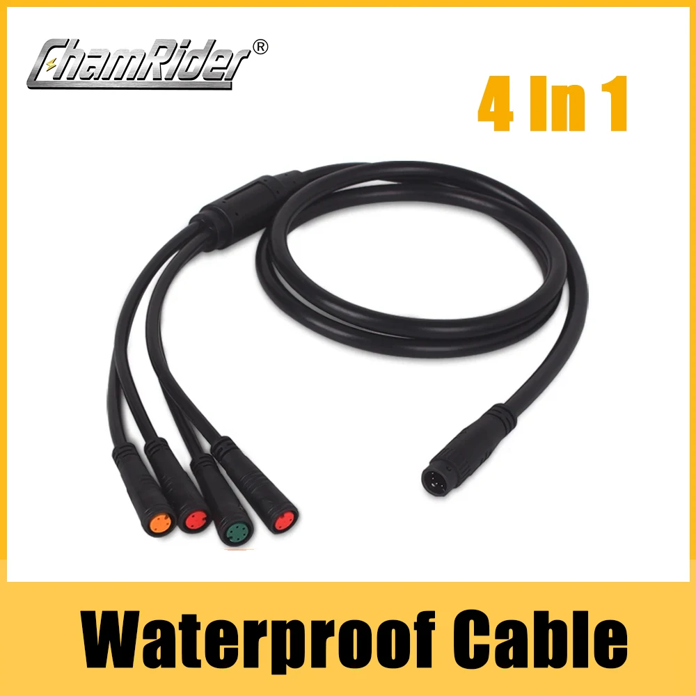Julet-1-to-4-Wiring-Harness-Main-Cable-Waterproof-Wire-For-Electric ...