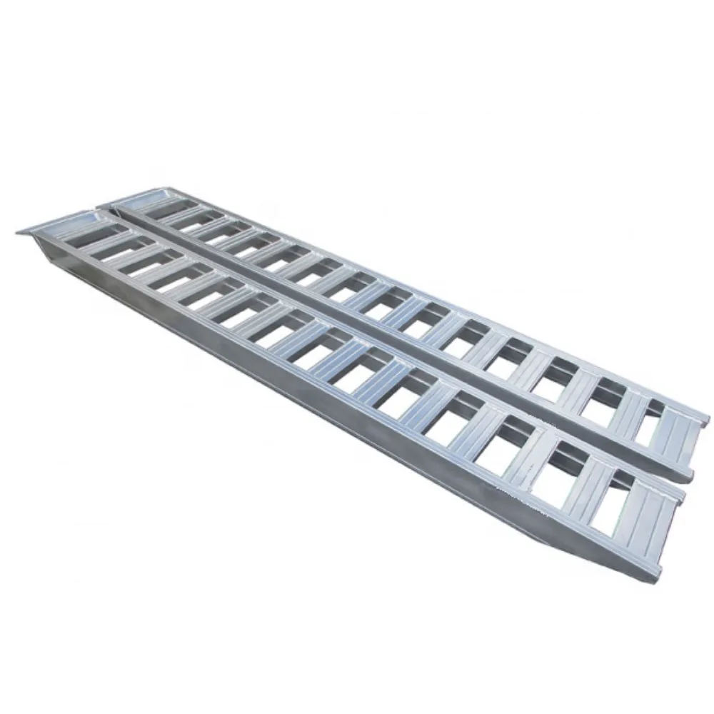 Ex-factory price Heavy duty 3T 4t aluminum loading ramp for car carts ...