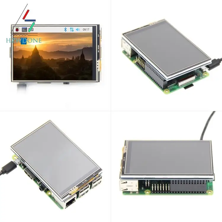 3.5 inch Raspberry Pi LCD TFT Touchscreen Display Touch Shield ...