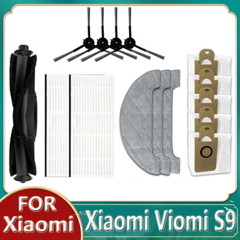 New-Main-Brush-Hepa-Filter-Side-Brush-Washable-Mop-Cloth-For-Xiaomi ...