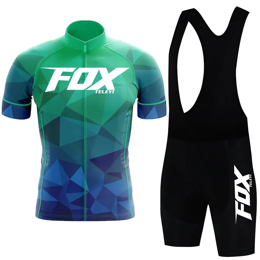 Fox-teleyi-ropa-de-ciclismo-para-hombre-Conjunto-de-Jersey-de-verano ...