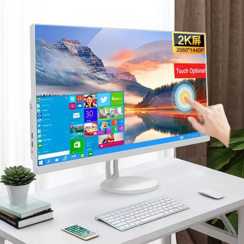 All in One Pc 23.8 27 Inch All-in-one Pc OEM Brand Computer I3 I5 I7 ...