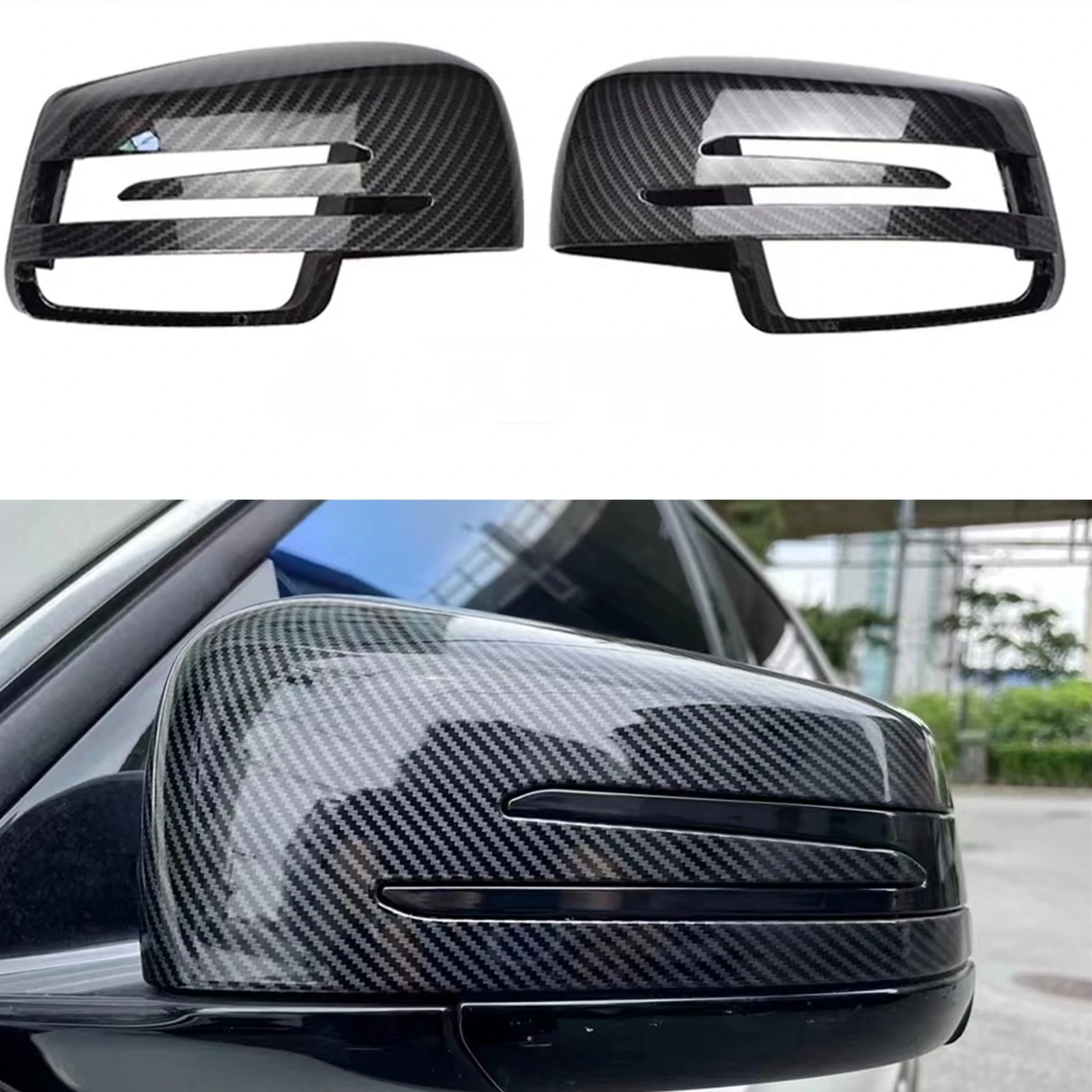 Car-Exterior-Side-Rearview-Mirror-Cover-Caps-Rear-View-Case-Shell-For ...