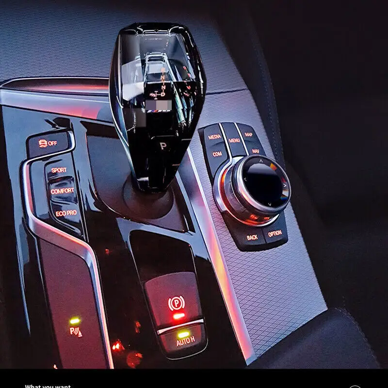 Crystal-Shift-Knob-Gear-Selector-LED-Color-Changing-with-Gear-Upgrade ...