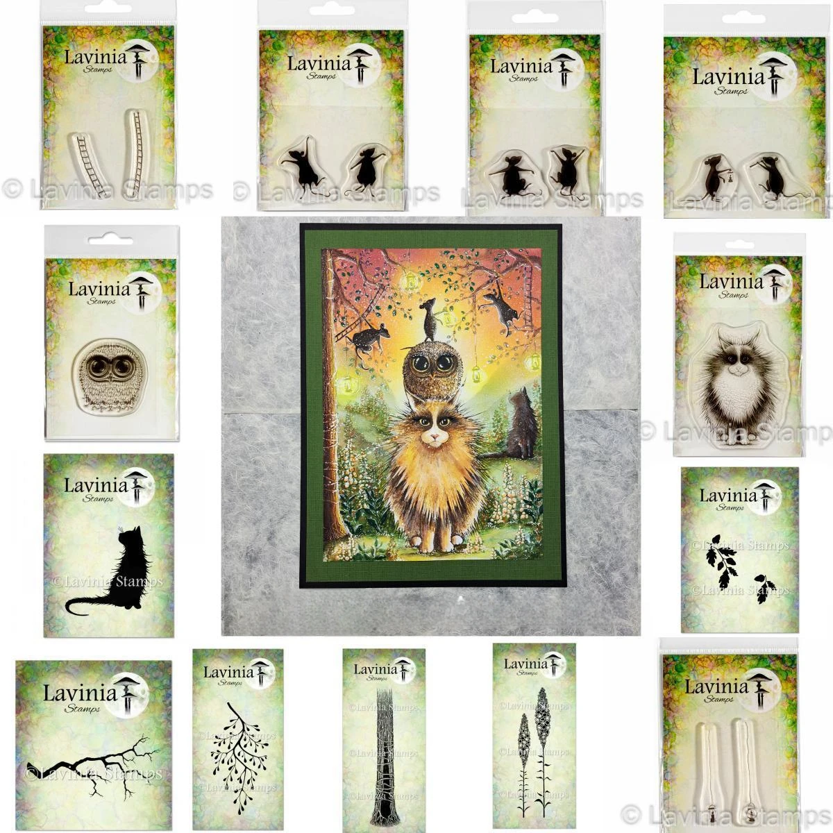 Cat-and-Mouse-Clear-Stamps-for-Scrapbooking-Photo-Album-Decorative ...