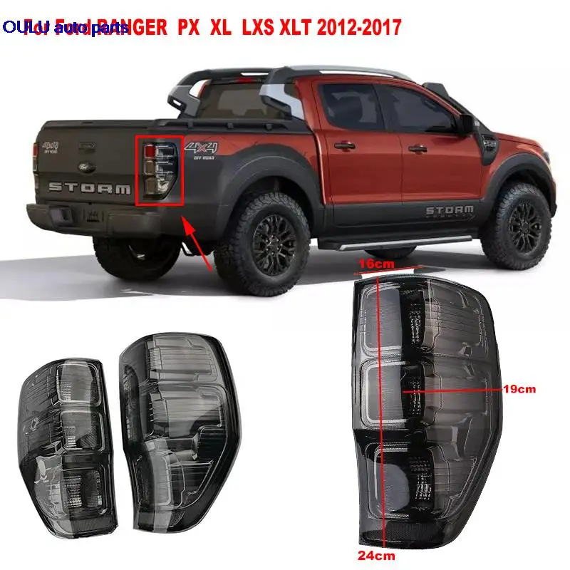 For-Ford-Ranger-Ute-PX-XL-XLS-XLT-2012-2017-Rear-tail-light-Rear-bumper ...