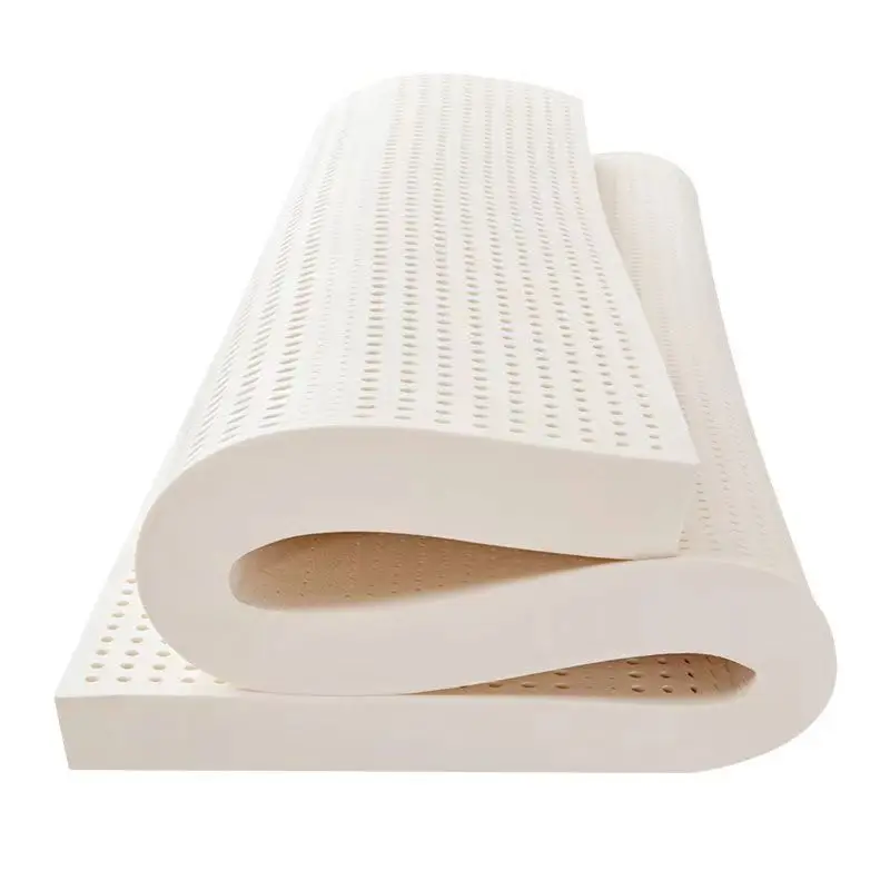Colchón de látex natural puro para adultos, colchón plegable suave y ...