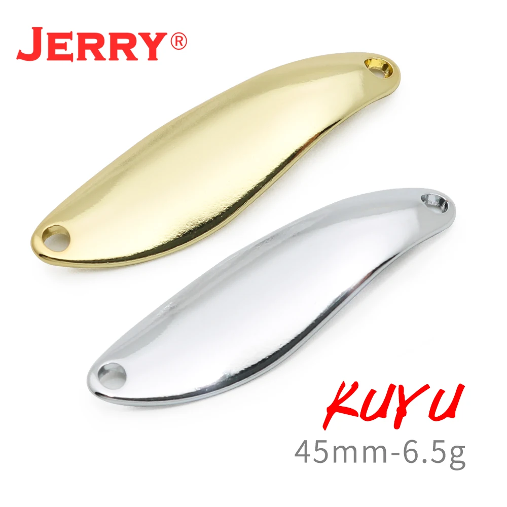 Jerry Kuyu SPOON 6g 45mm Unpainted Spoon Bait Copper Blank Metal ...
