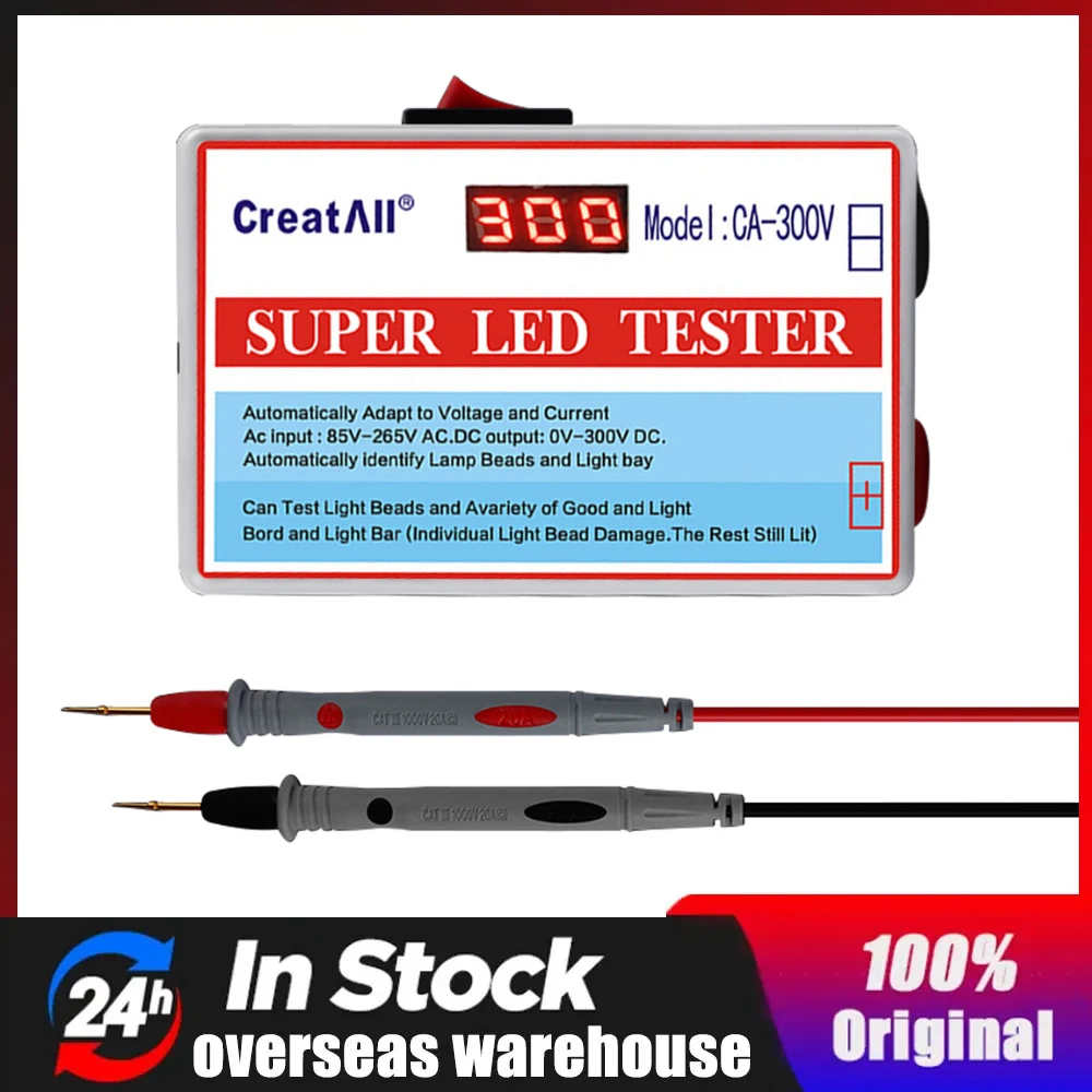 CA-300V Portable LED Lamp Beads Light Bar TV Backlight Tester Lamp ...