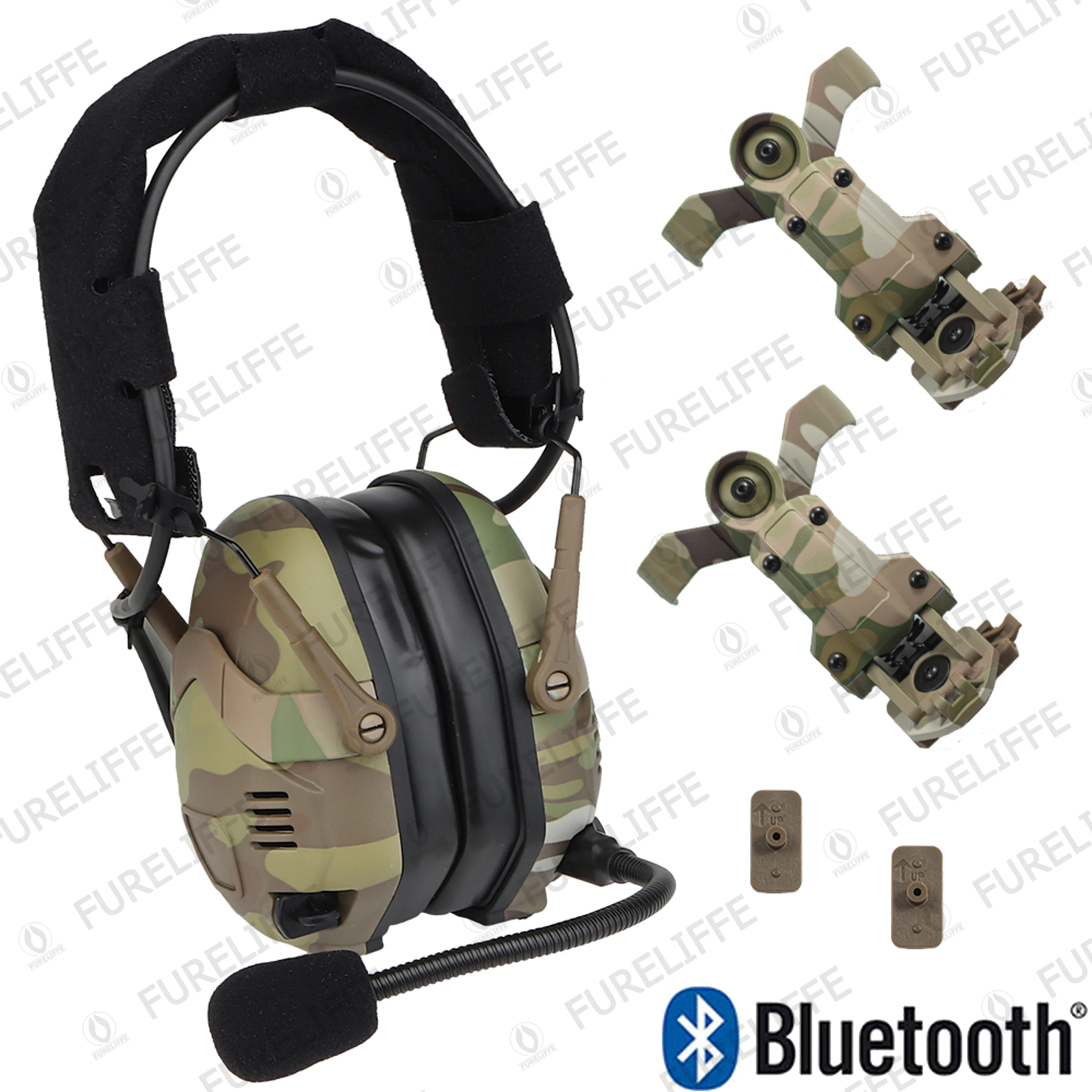 NEW-Noise-Reduction-Tactical-Bluetooth-Headset-for-OPS-Core-ARC-and ...