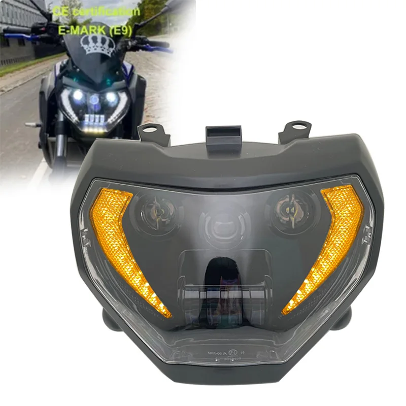MT09-Headlights-2014-2016-LED-Motorcycle-Headlight-Assembly-E-MARK-For ...