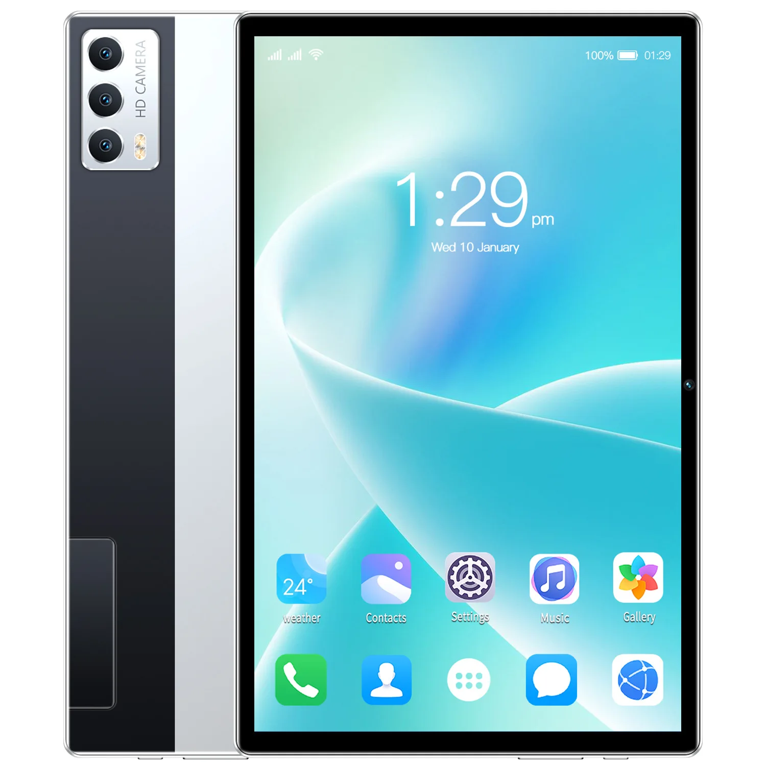 Tableta con teclado 2 en 1, tableta Pad X11, Android 13, 16GB + 1TB, 10 ...