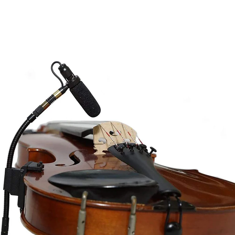 Micr-fono-de-instrumento-Musical-con-Clip-para-viol-n-conector-Shure-y ...