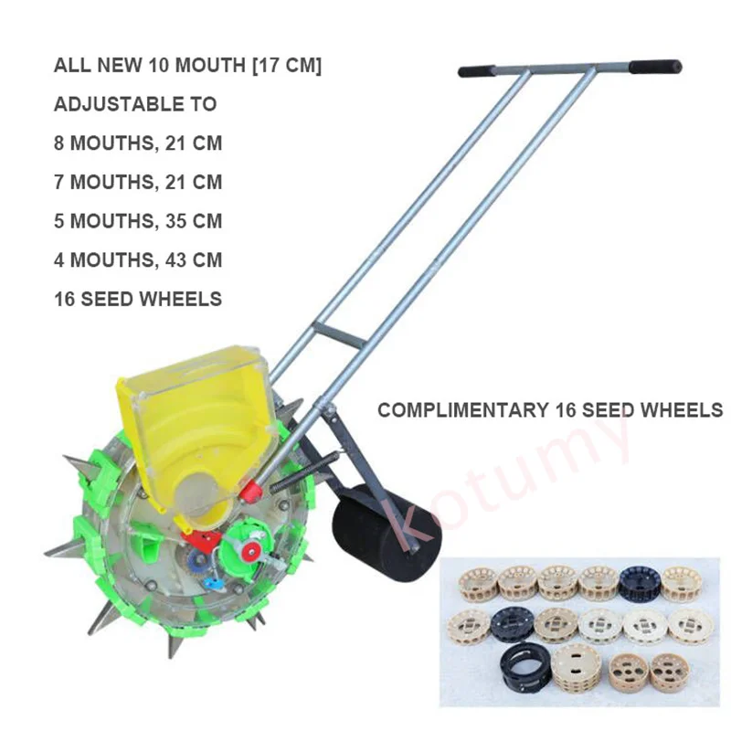 Pull Behind Corn Seed Planter Hand Operated Maize Corn Planter Machine