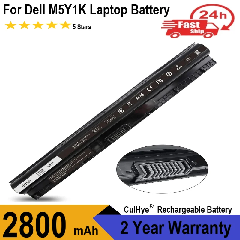 100-New-14-8V-40WH-M5Y1K-Laptop-Battery-for-Dell-Inspiron-15-3000-5000 ...
