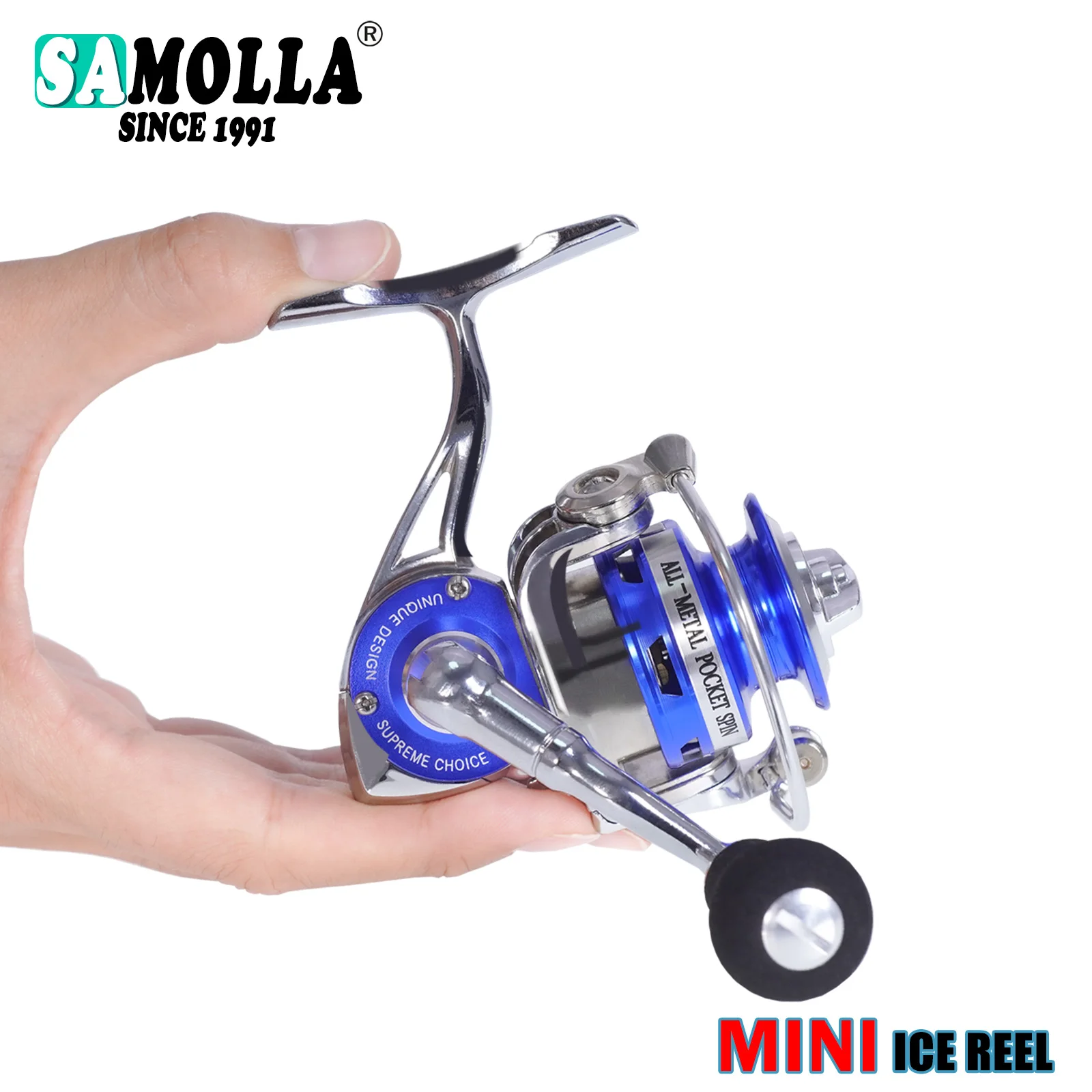 2023-All-Metal-Ice-Fishing-Reel-Winter-Mini-Spinning-Reels-Small-Carp ...