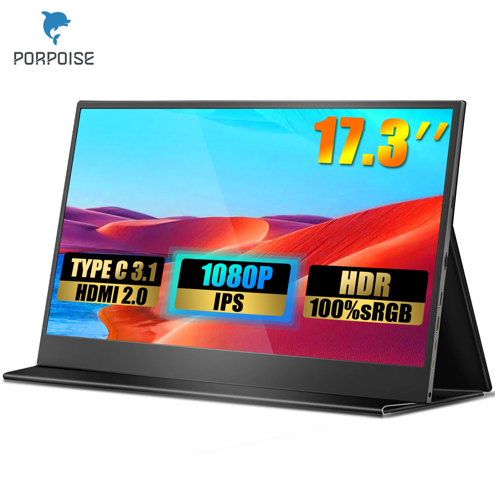 17.3 Inch Fhd 1920 * 1080p Moblie Display Super Ultra Narrow Border Hdr ...