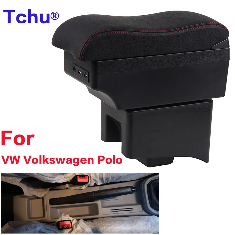 2009-2020-For-Volkswagen-Polo-armrest-box-Polo-V-universal-Car-armrest ...