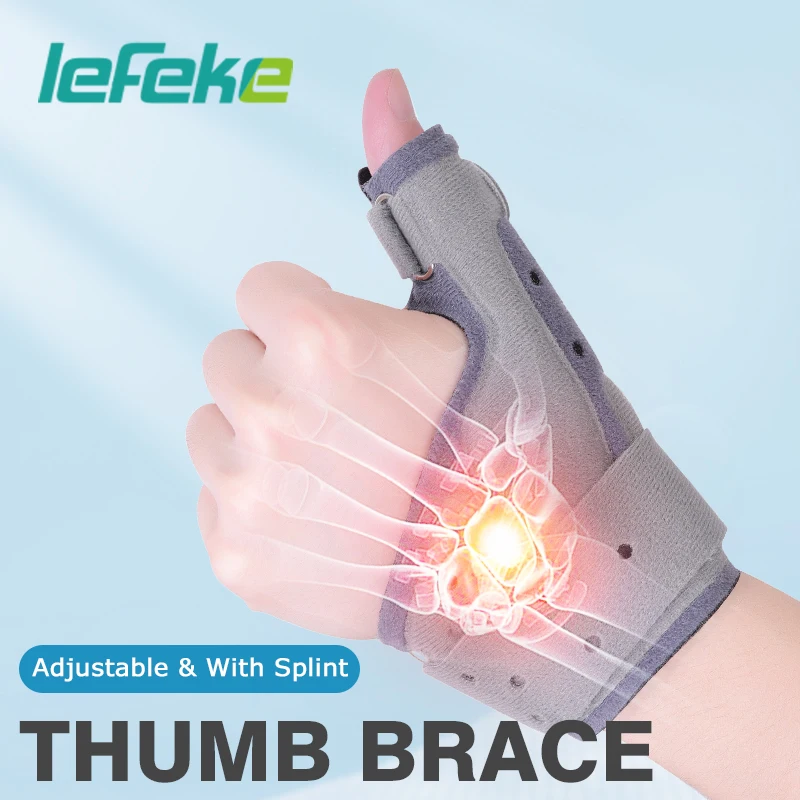 Lefeke-Thumb-Brace-Orthosis-for-Tenosynovitis-Sprain-Light-Breathable ...