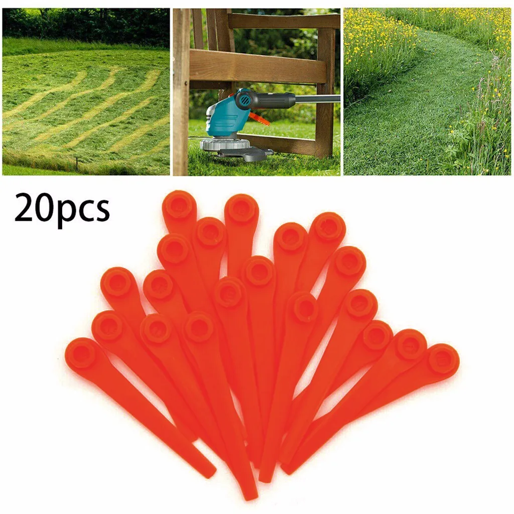 Garde-8841-20pcs-Plastic-Grass-Trim-Replacement-Long-Service-Plastic ...