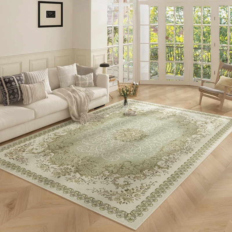 Luxury-Green-Bedroom-Decor-Bedside-Plush-Carpet-Fluffy-Soft-Floor-Mat ...