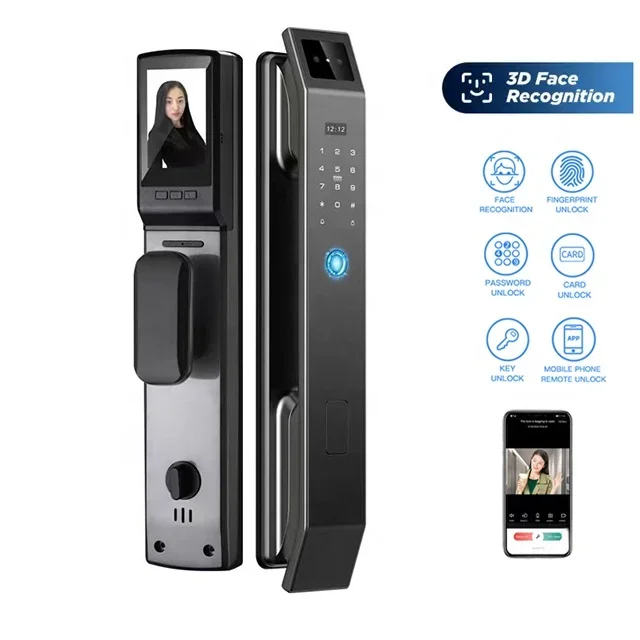 3D-Face-Recognition-Smart-Door-Lock-Automatic-Biometric-Rfid-IC-Card ...
