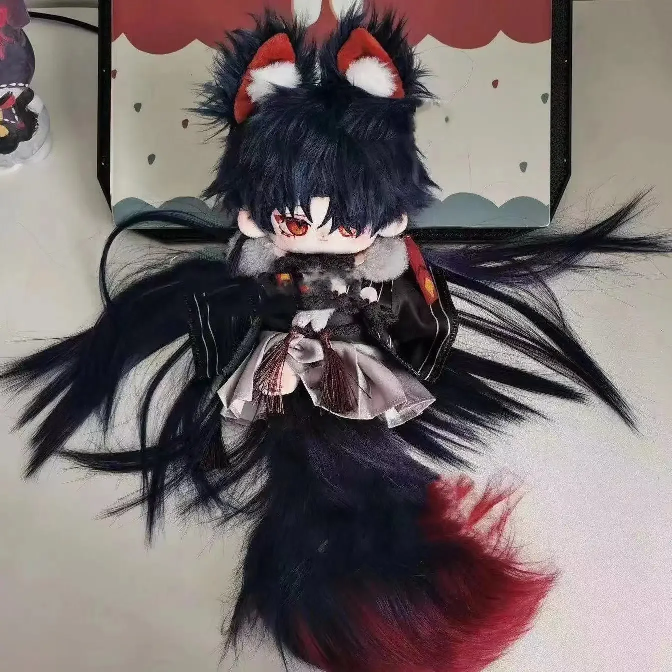 Fanmade 20cm Honkai Star Rail Blade Ren Stuffed Plush Cotton Mini Doll ...