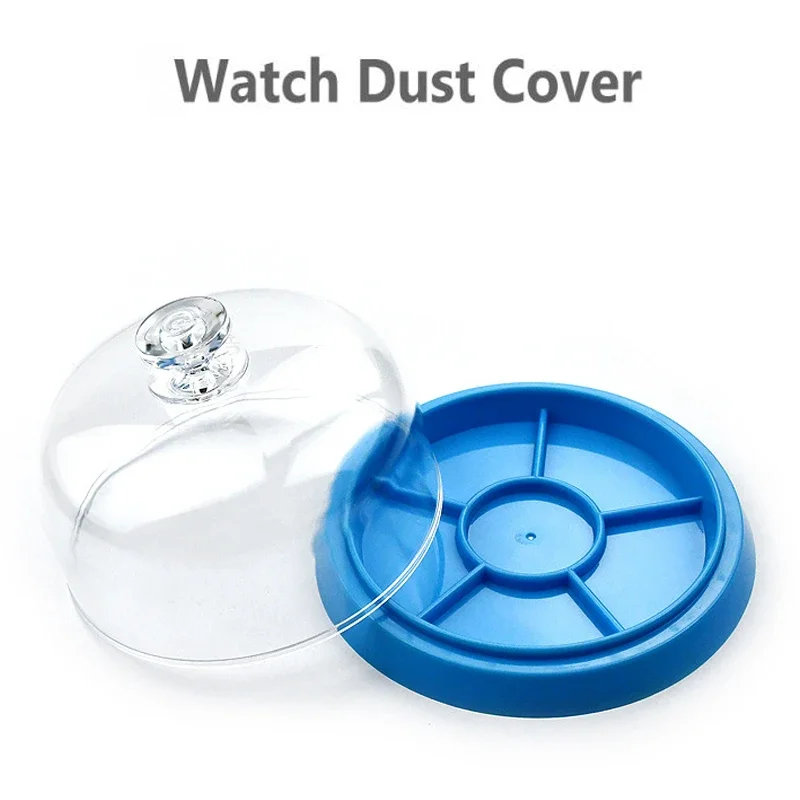6-Slots-Watch-Dust-Sheet-Cover-with-Tray-Watch-Movement-Repair-Tool ...
