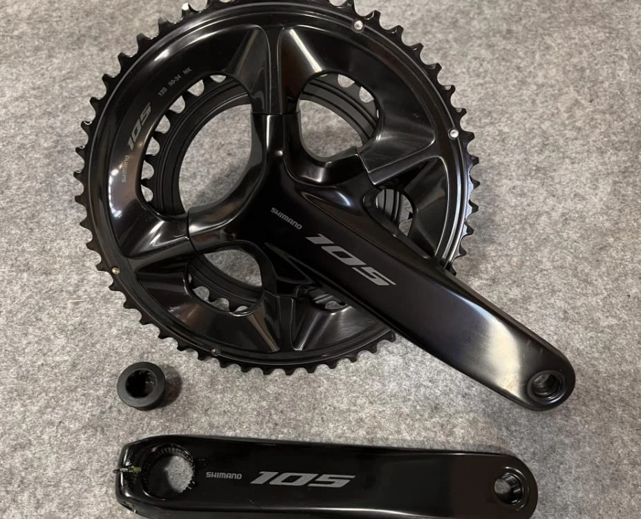 105 R7100 Crankset 2*12S road bike bicycle Front Chainwheel| | - AliExpress