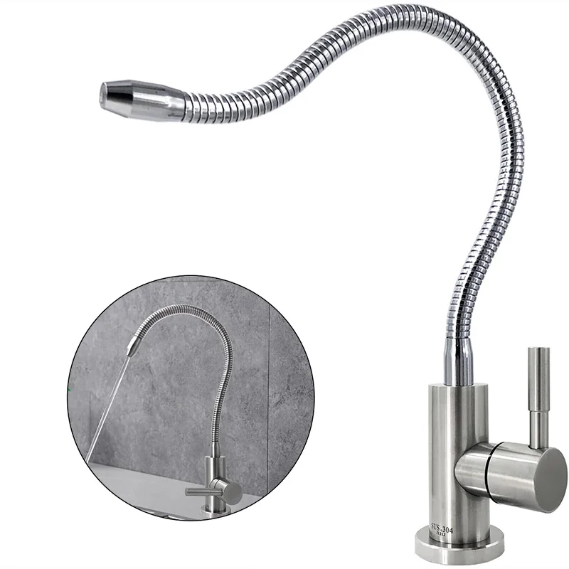 1-4-Inch-Universal-Gooseneck-Water-Purifier-Faucet-Flexible-Tube ...