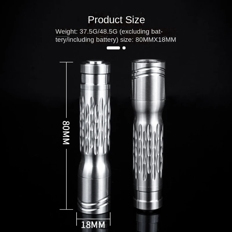 Rechargeable-Torch-Titanium-Alloy-Bright-Light-Outdoor-Home-Mini-LED ...