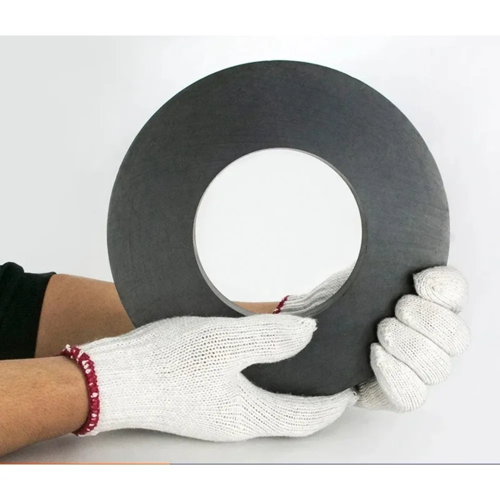 5Pcs-40x8-50x10-60x10-70x10-mm-Black-Circular-Ring-Magnet-Ferrite ...